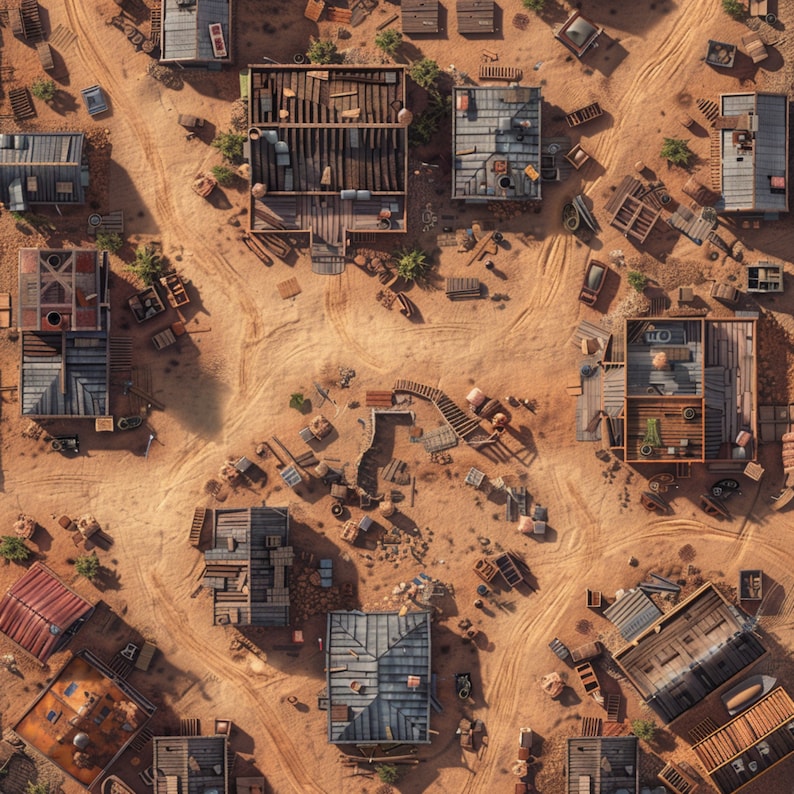 Western Battlemaps Bundle for Rpg,maps for Dungeons & Dragons,dnd ...