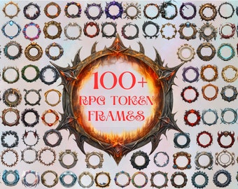 Barbarian Token Border Frame Dnd Digital Token for Dnd, Foundry VTT ...