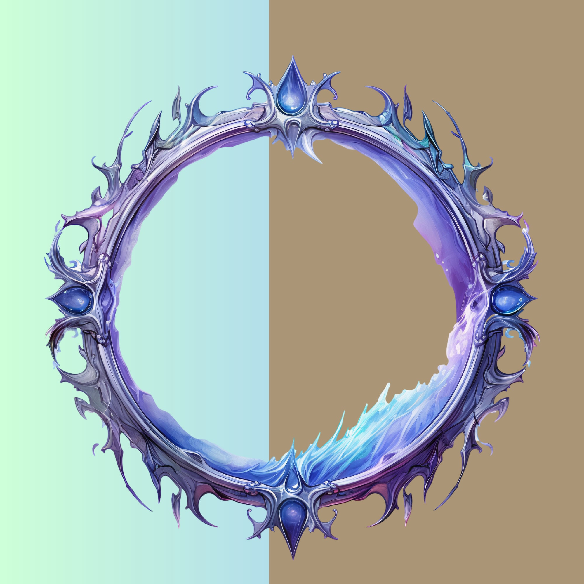 Wizard Token Border Frame Dnd | Digital Token for Dnd, Foundry VTT ...