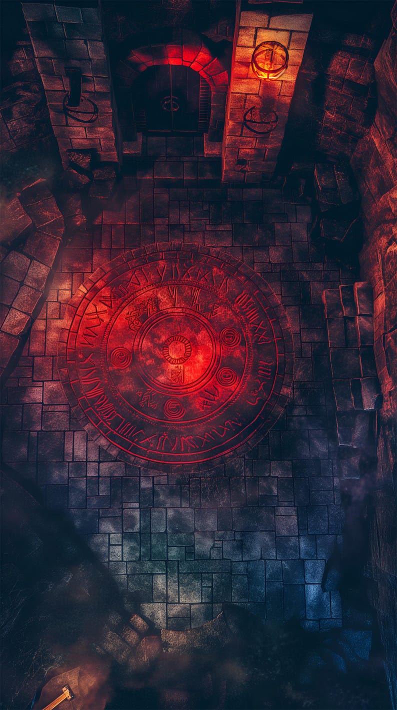 Battle Maps - Dark Rituals | Dnd Battle Maps | RPG Fantasy Dungeon Maps ...