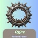 Ogre Token Border Frame Dnd | Digital Token for Dnd, Foundry VTT ...