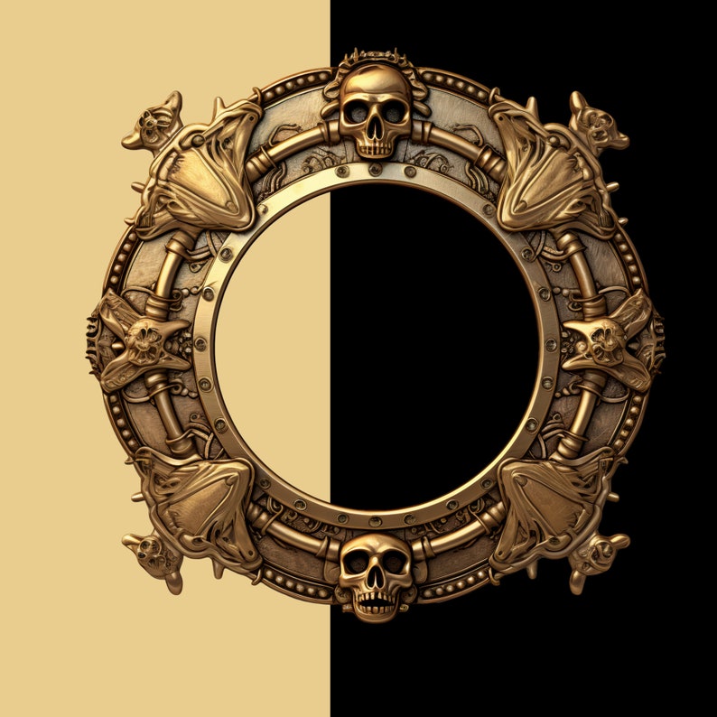 Pirate Token Border Frame Dnd | Digital Token for Dnd, Foundry VTT ...