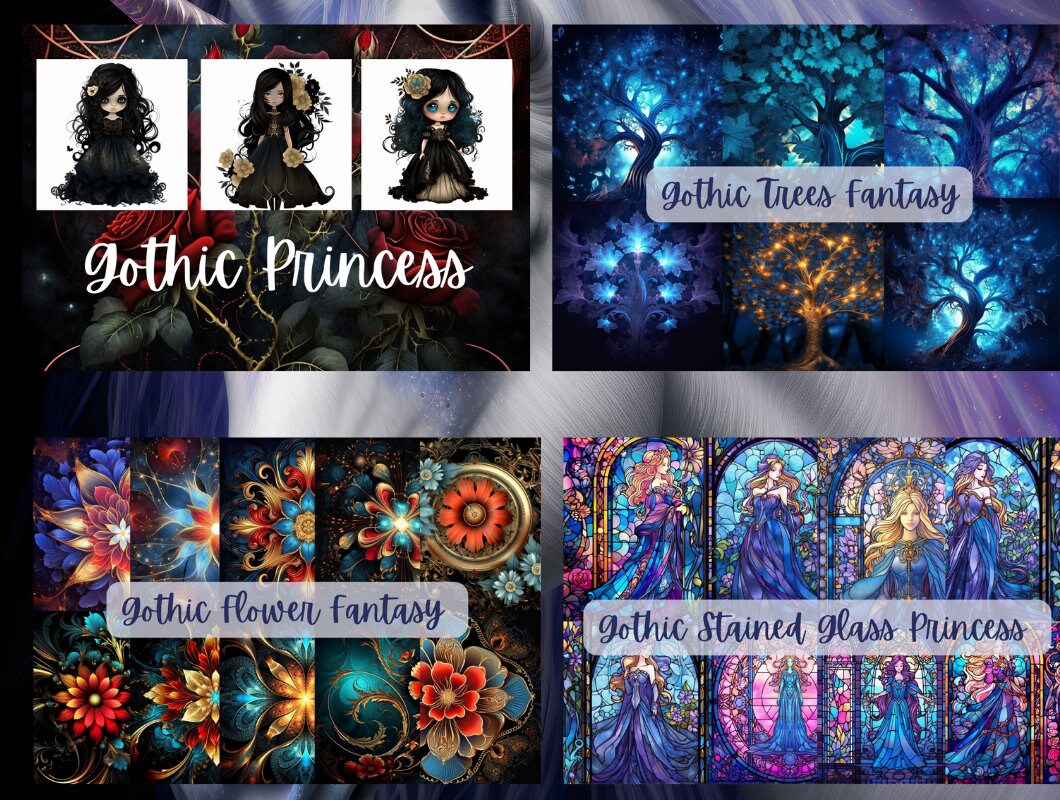 Gothic Backgrounds,gothic Cats,roses,wolves,eyes,princess,trees,flowers ...