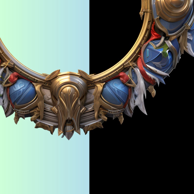 Knight Token Border Frame Dnd | Digital Token for Dnd, Foundry VTT ...