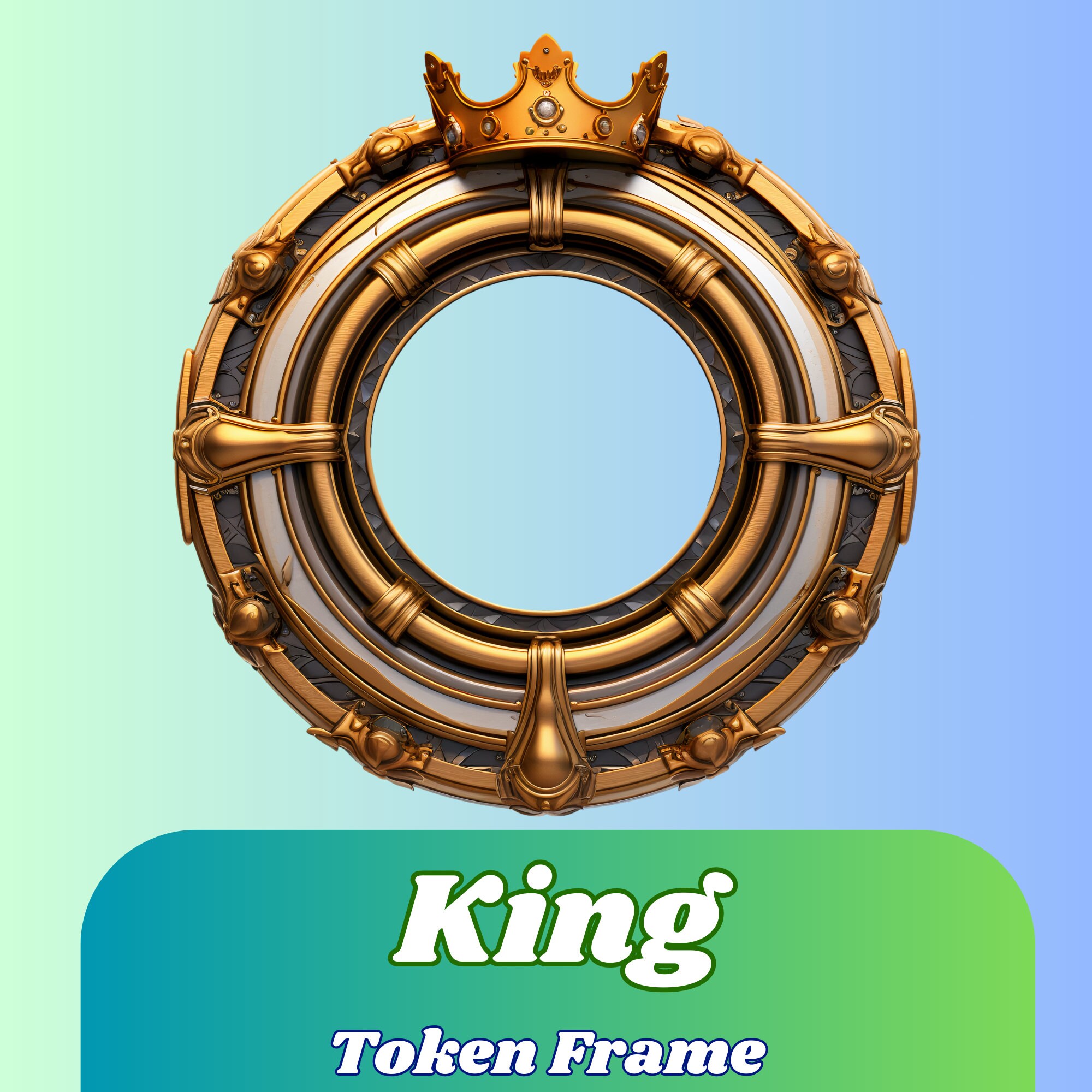 King Token Border Frame Dnd | Digital Token for Dnd, Foundry VTT ...