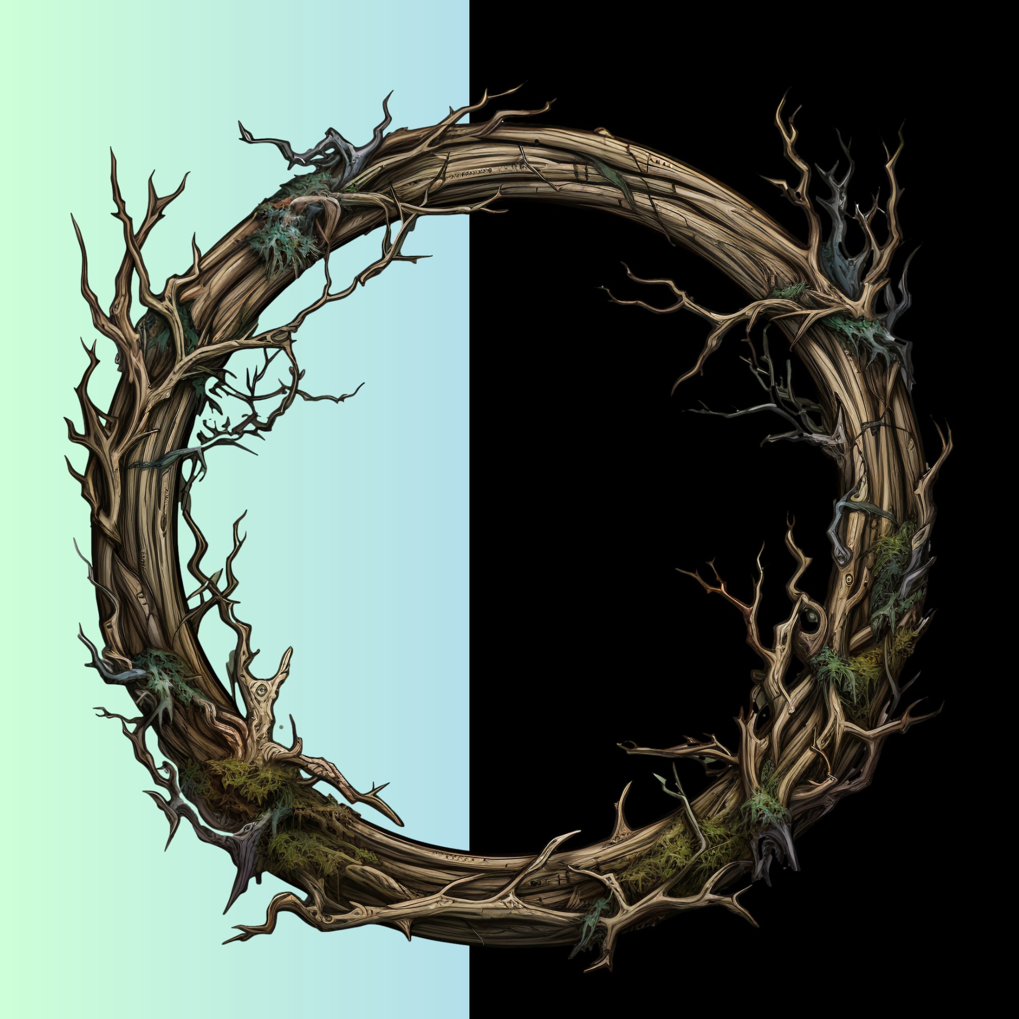 Druid Token Border Frame Dnd | Digital Token for Dnd, Foundry VTT ...