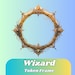 Wizard Token Border Frame Dnd | Digital Token for Dnd, Foundry VTT ...