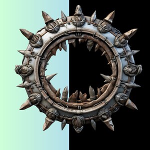 Ogre Token Border Frame Dnd | Digital Token for Dnd, Foundry VTT ...