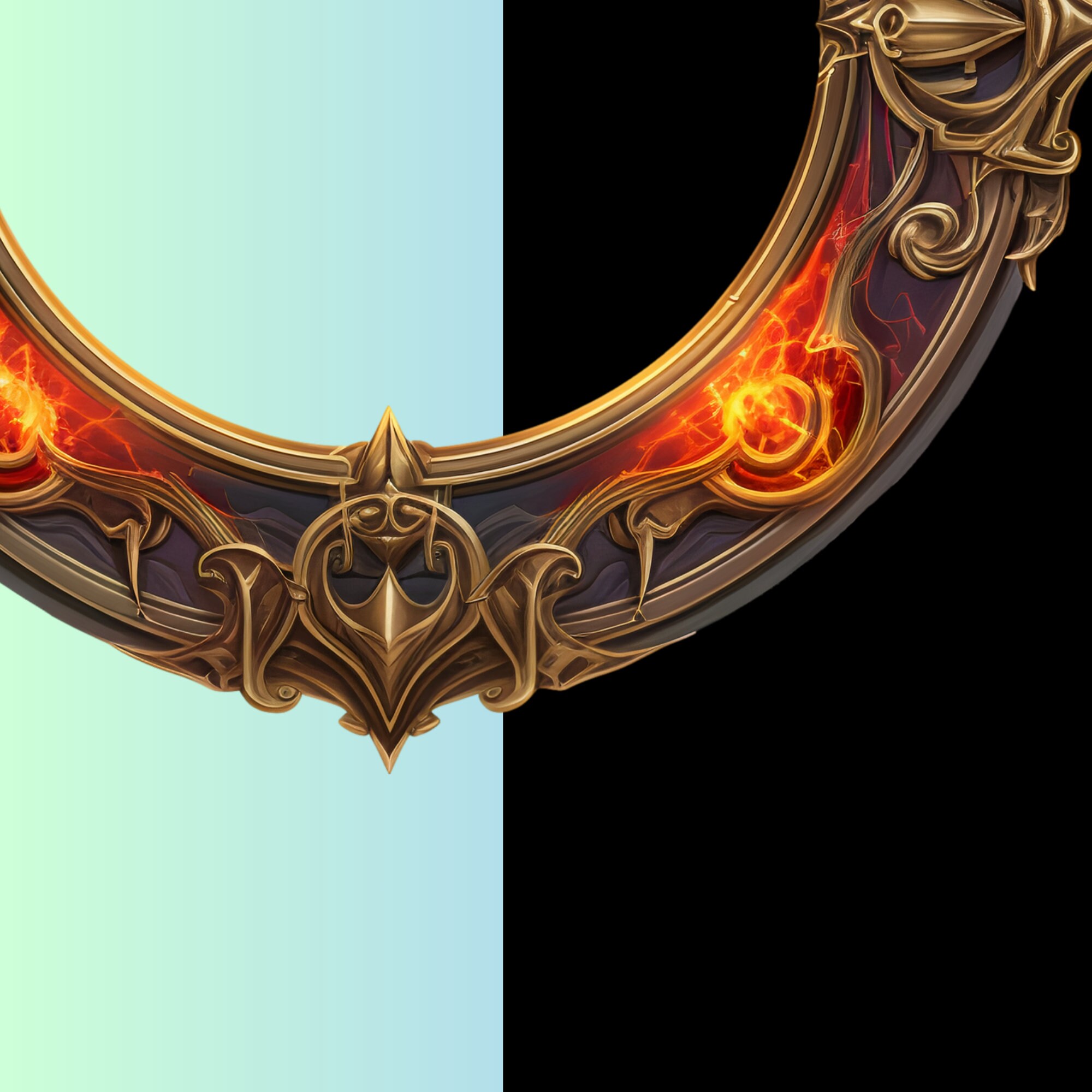 Wizard Token Border Frame Dnd | Digital Token for Dnd, Foundry VTT ...