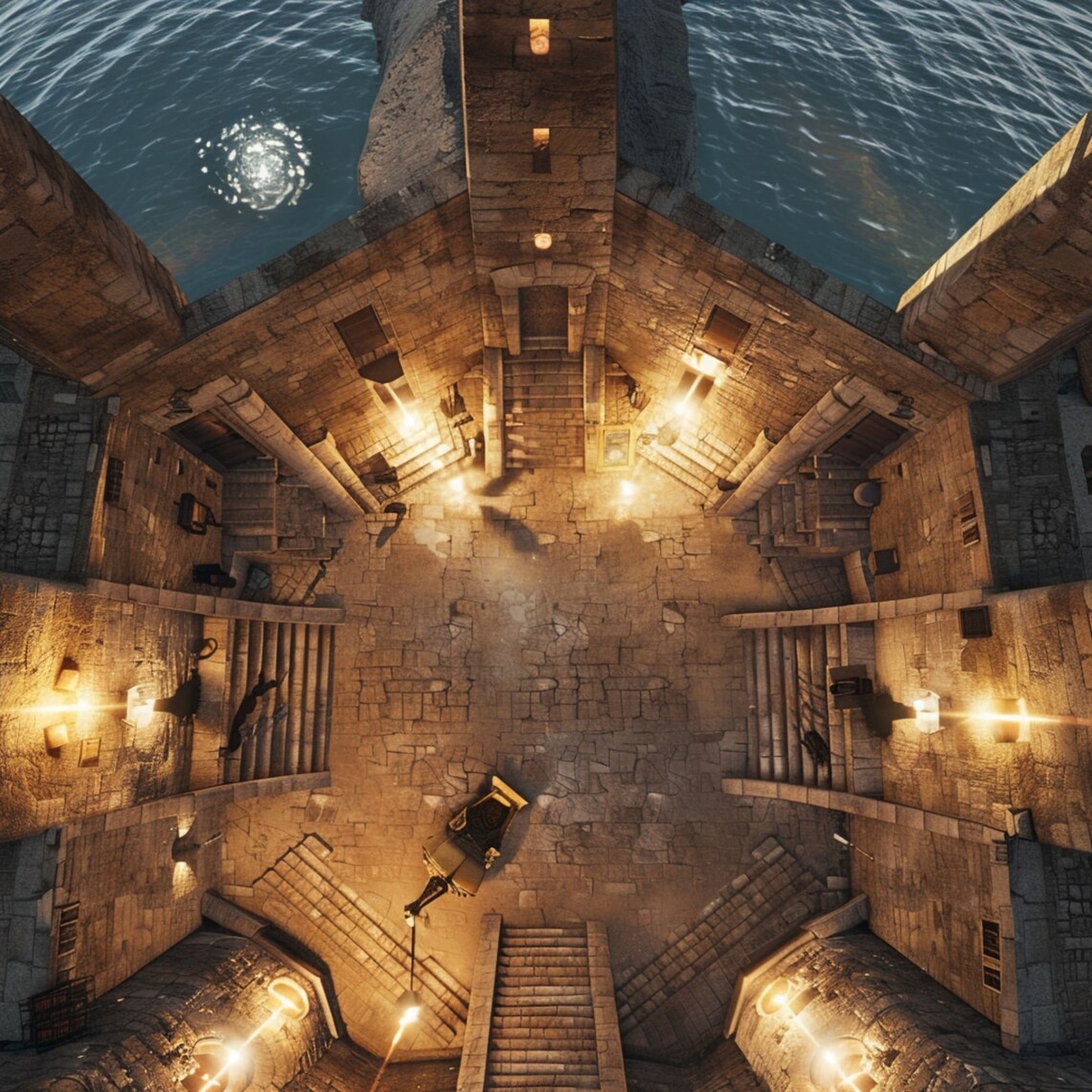 Ancient Egypt Battlemaps Bundle for Rpg,maps for Dungeons & Dragons ...