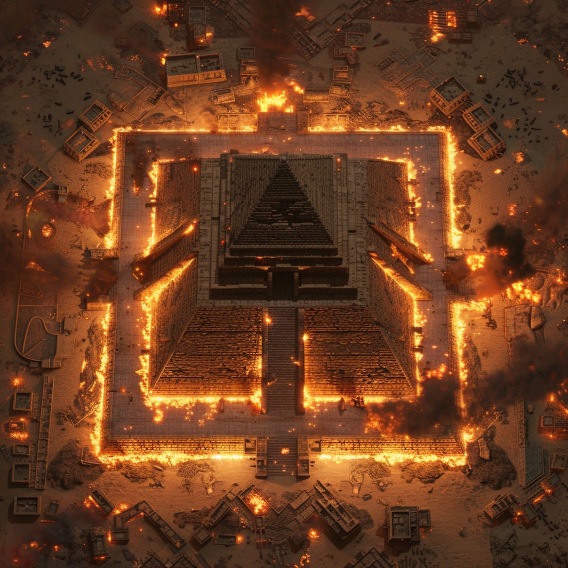 Ancient Egypt Battlemaps Bundle for Rpg,maps for Dungeons & Dragons ...