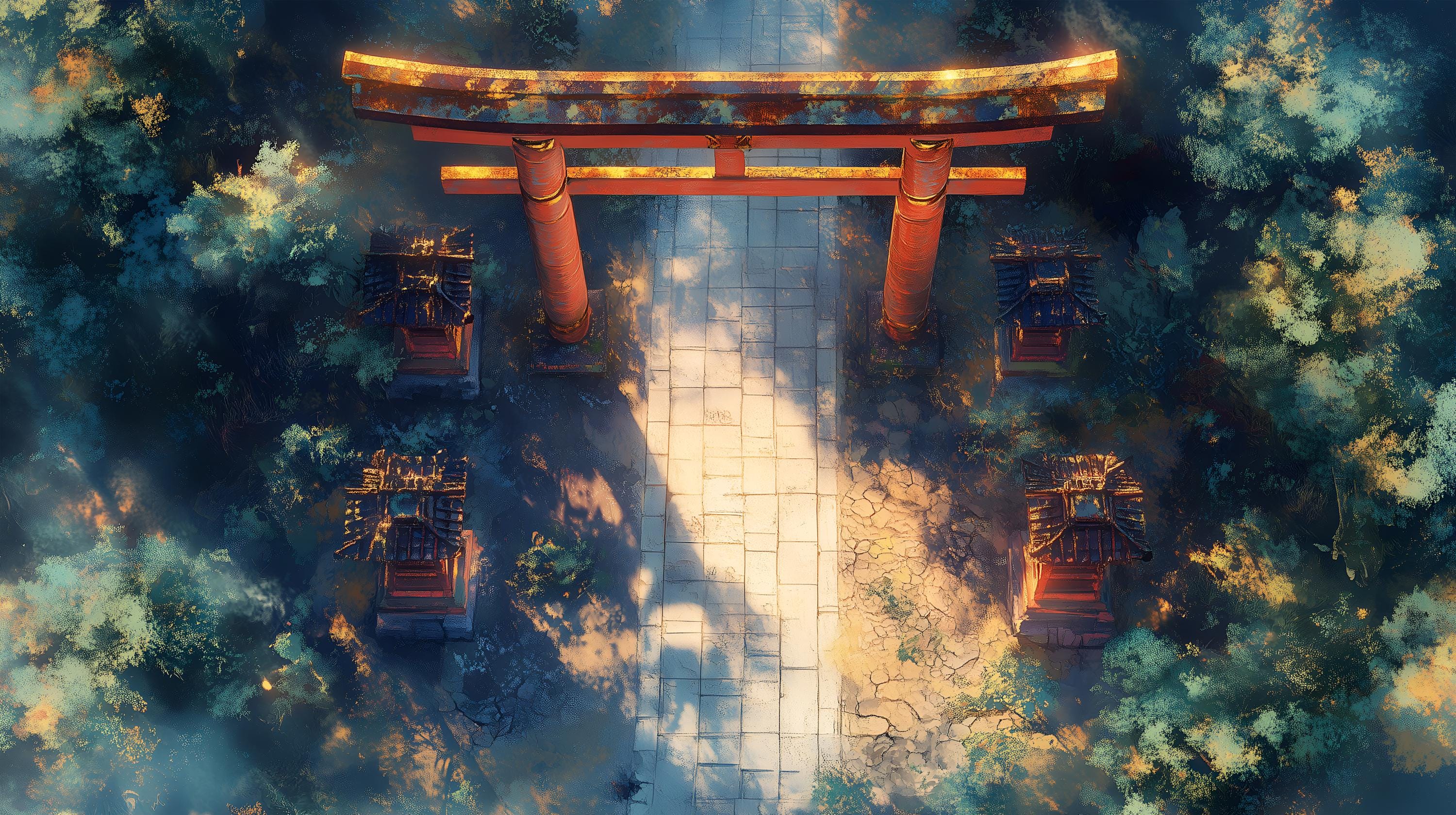 250 Japanese Themed RPG Battle Maps Bundle,dnd Maps and 90 Tokens for ...