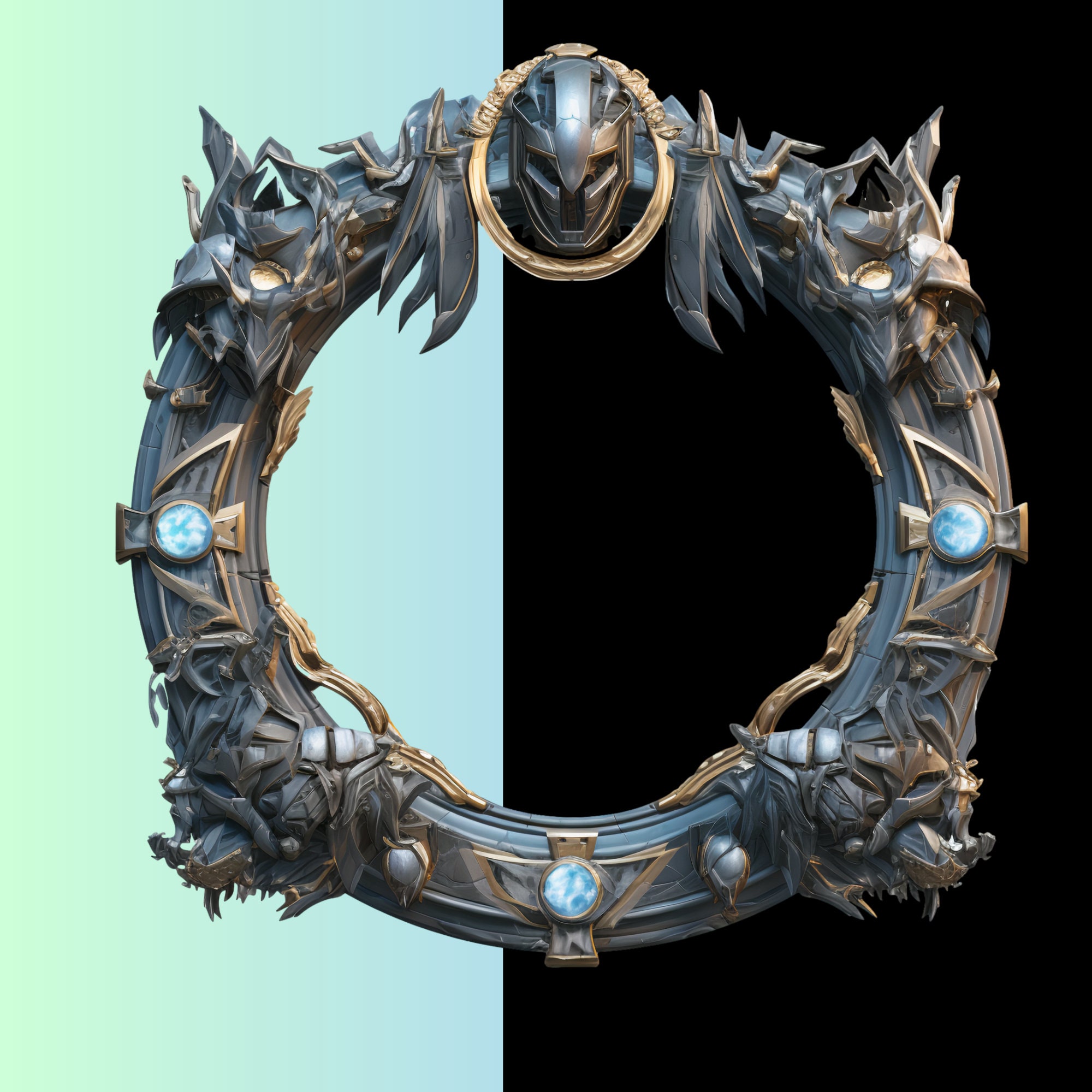 Knight Token Border Frame Dnd | Digital Token for Dnd, Foundry VTT ...