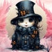Dark Gothic Snowman PNG Clipart,gothic Snowman Sublimation, Snowman ...