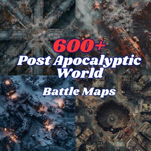 Post Apocalyptic Rpg Maps - Etsy