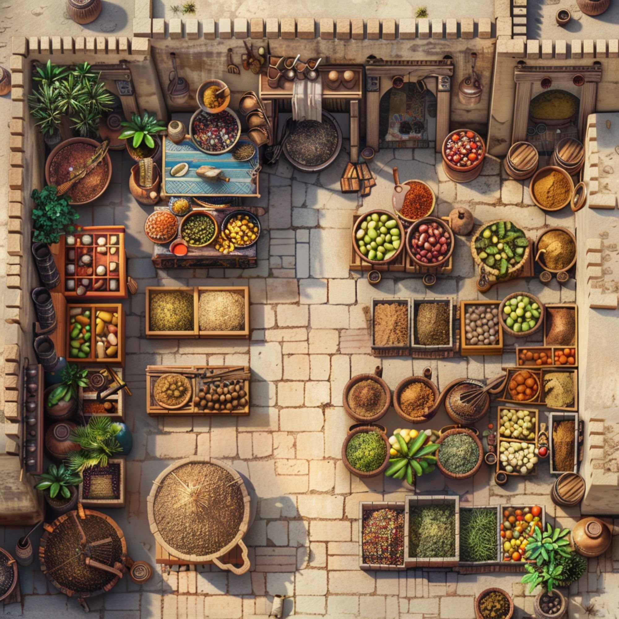 Ancient Egypt Battlemaps Bundle for Rpg,maps for Dungeons & Dragons ...