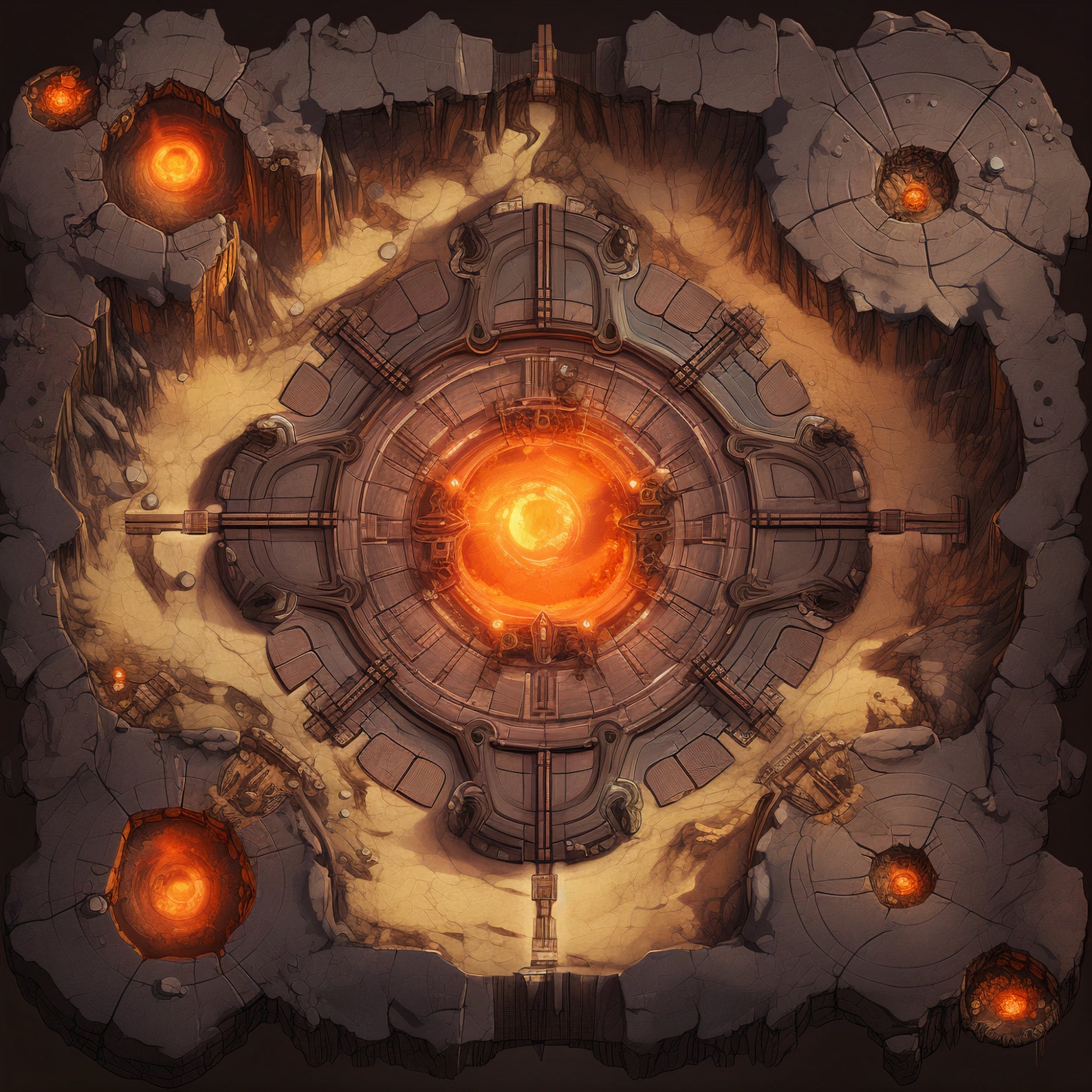 190 Epic Battle Arena Maps Bundle for RPG - Dungeons & Dragons, Dnd ...