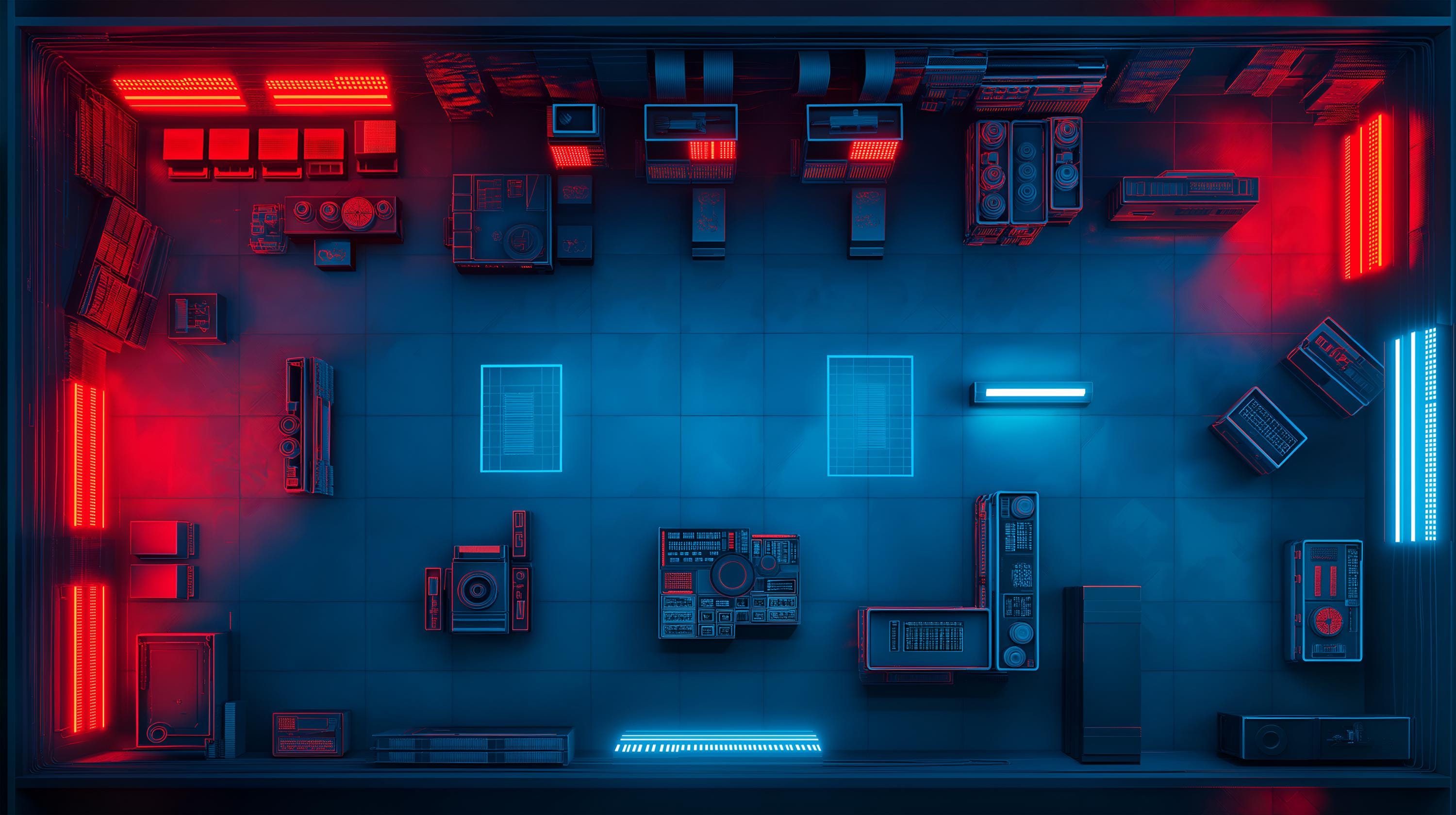 27 Cyberpunk Cybershop Battlemap Bundle for Rpg,maps for Dungeons ...