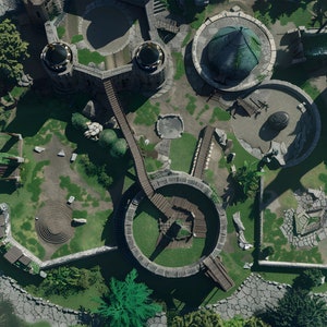 Castle Battlemaps Bundle for Rpg,maps for Dungeons & Dragons,battle Map ...