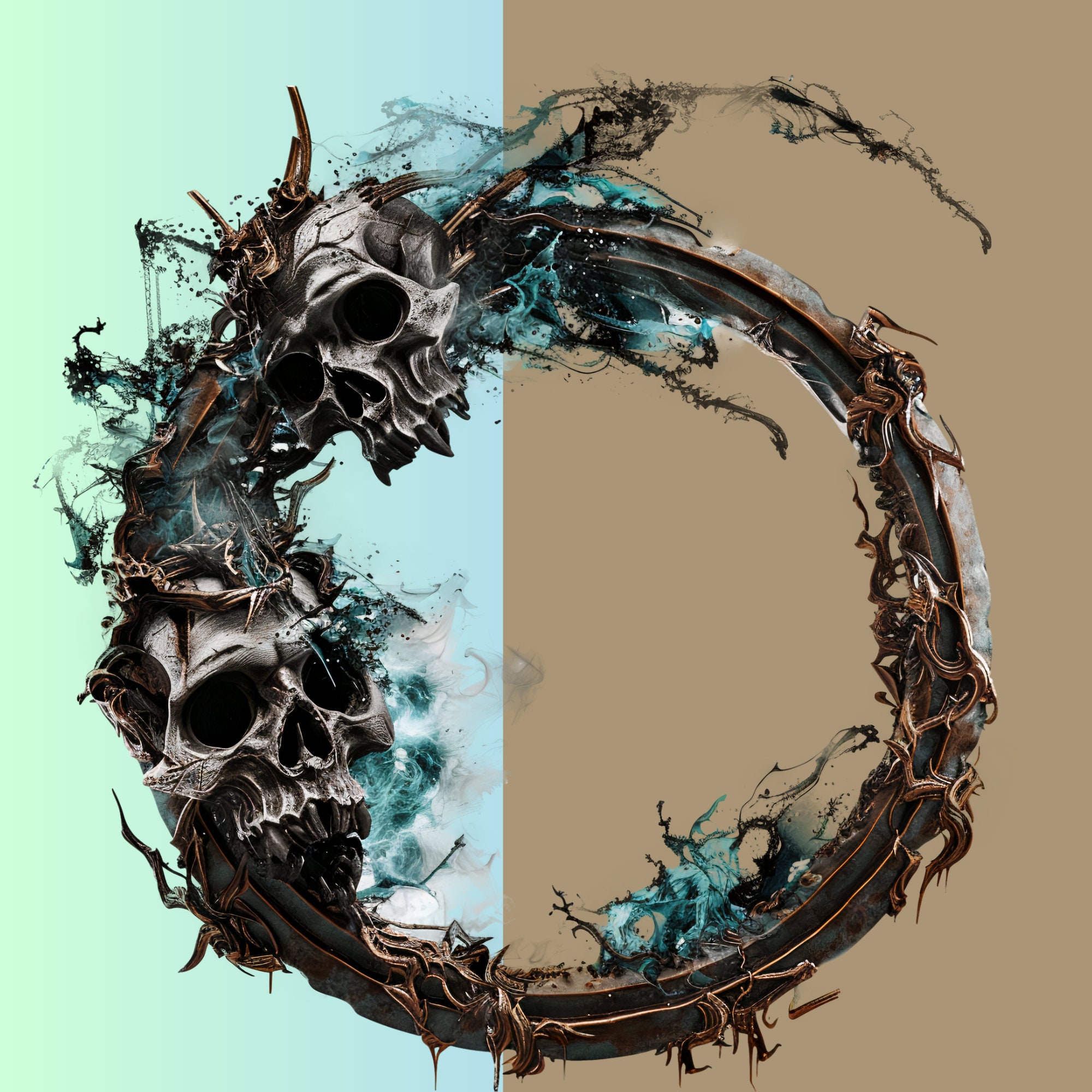 Undead Token Border Frame Dnd | Digital Token for Dnd, Foundry VTT ...