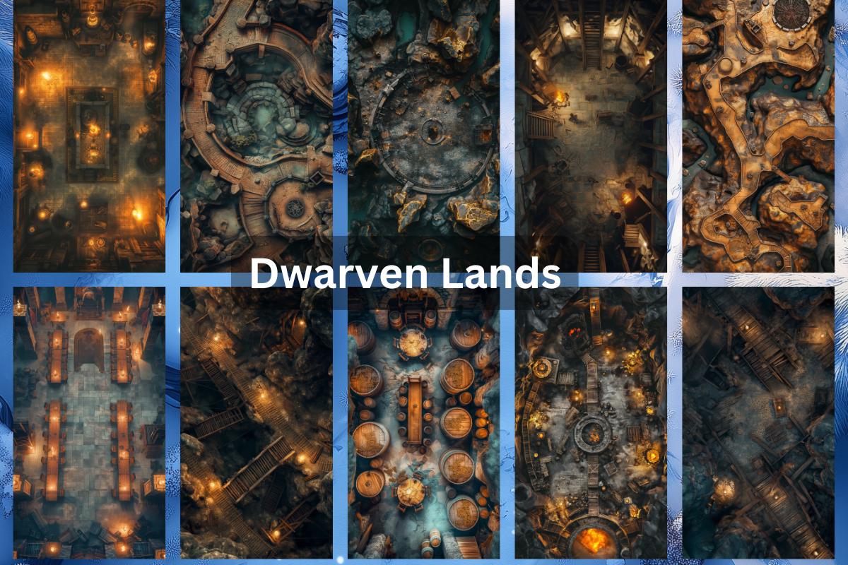 Battle Maps - Dwarven,dnd Maps | Fantasy RPG Dungeon Maps | Printable ...