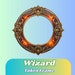 Wizard Token Border Frame Dnd | Digital Token for Dnd, Foundry VTT ...