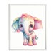 Elephant,baby Rainbow Elephants Clipart Png,digital Download,commercial ...