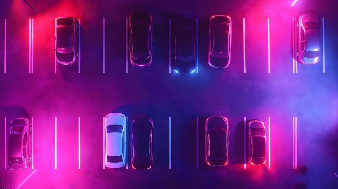 Cyberpunk Parking Battle Maps for Dnd, RPG Sci-fi Digital Map Pack for ...