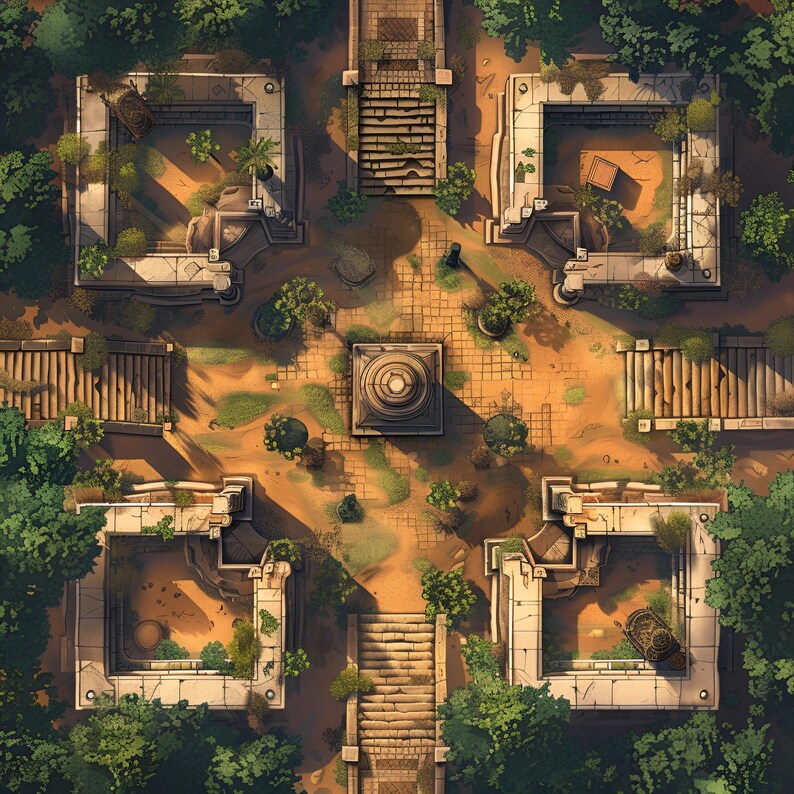 Ancient Rome Battle Maps Bundle for Rpg,maps for Dungeons & Dragons ...