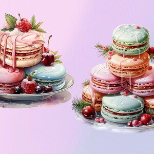 Christmas Macaroons Cookie Clipart Png,macaroons, Cookie, PNG Clipart ...