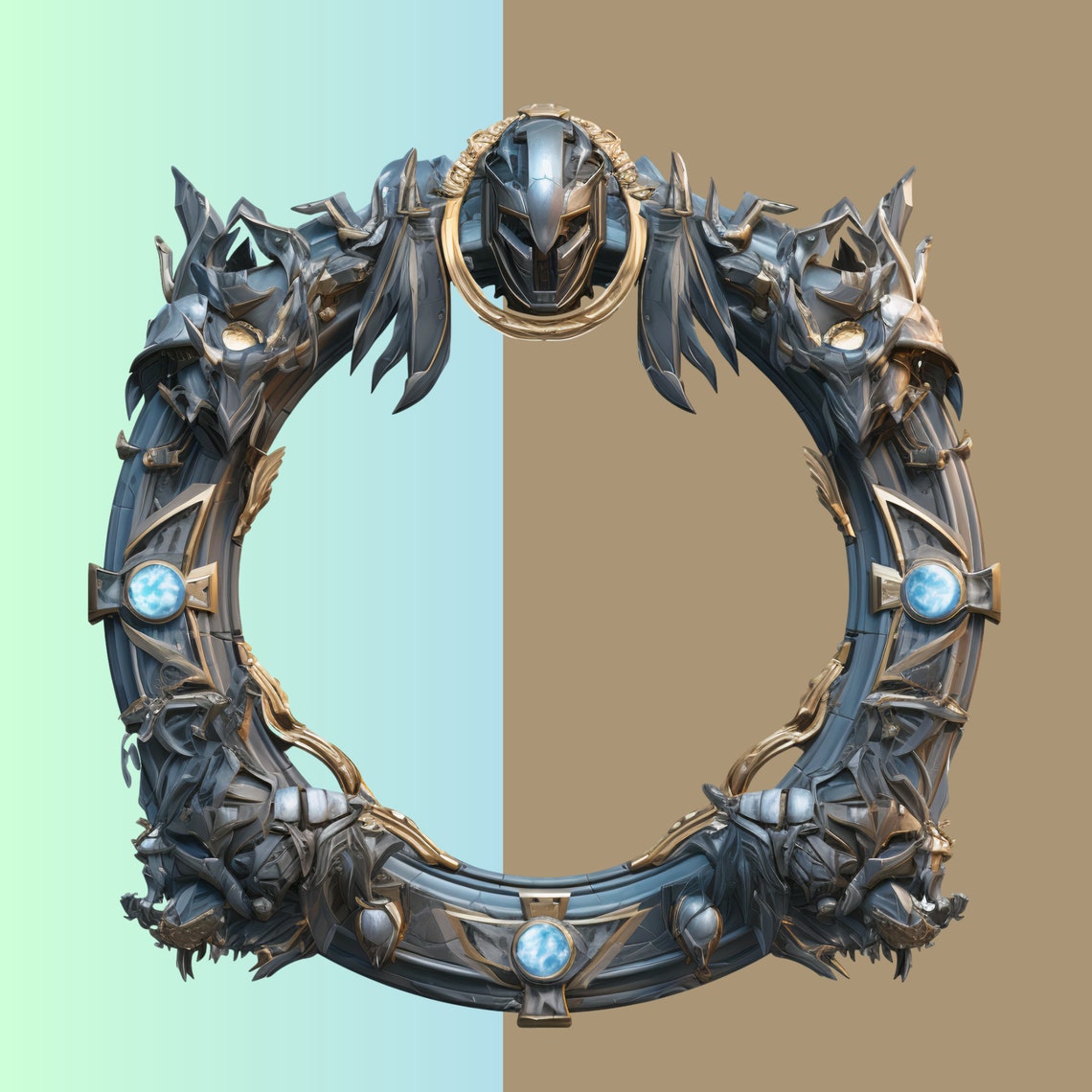 Knight Token Border Frame Dnd | Digital Token for Dnd, Foundry VTT ...