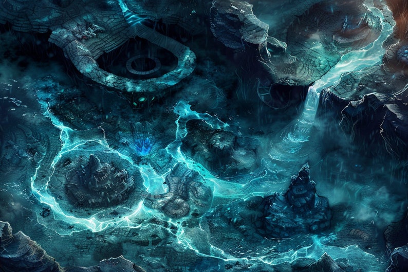 Underwater Battlemaps for Dnd,16:9 Maps,square 11 Maps,rpg Maps Bundle ...