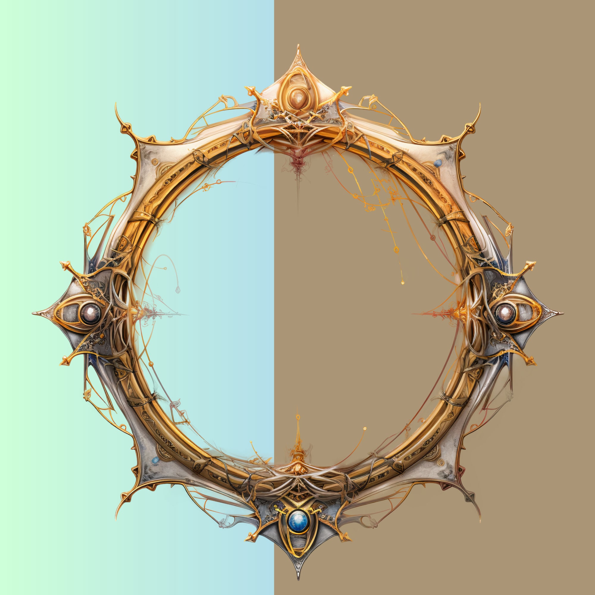 Wizard Token Border Frame Dnd | Digital Token for Dnd, Foundry VTT ...