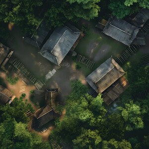 Japanese Themed RPG Battle Maps Bundle ,digital RPG Maps for Commercial ...