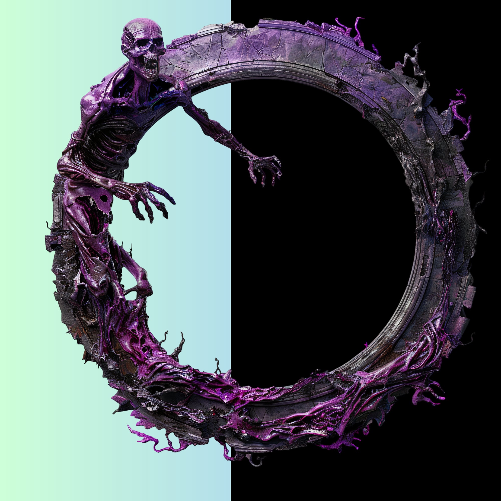 Undead Token Border Frame Dnd | Digital Token for Dnd, Foundry VTT ...
