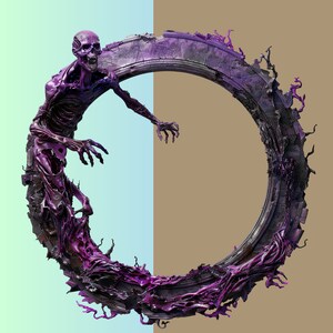 Undead Token Border Frame Dnd | Digital Token for Dnd, Foundry VTT ...