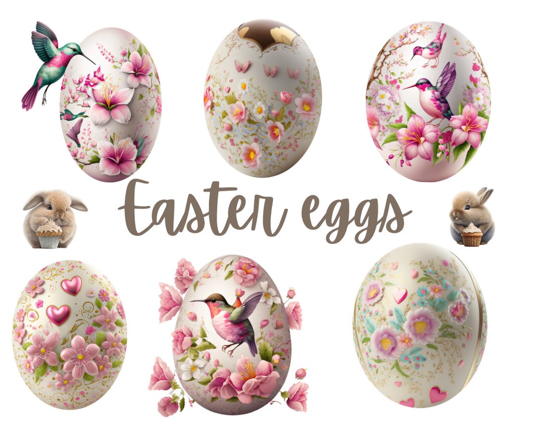 Easter Eggs,easter Eggs Clipart Set Png , Easter Eggs Png,commercial ...