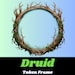 Druid Token Border Frame Dnd | Digital Token for Dnd, Foundry VTT ...