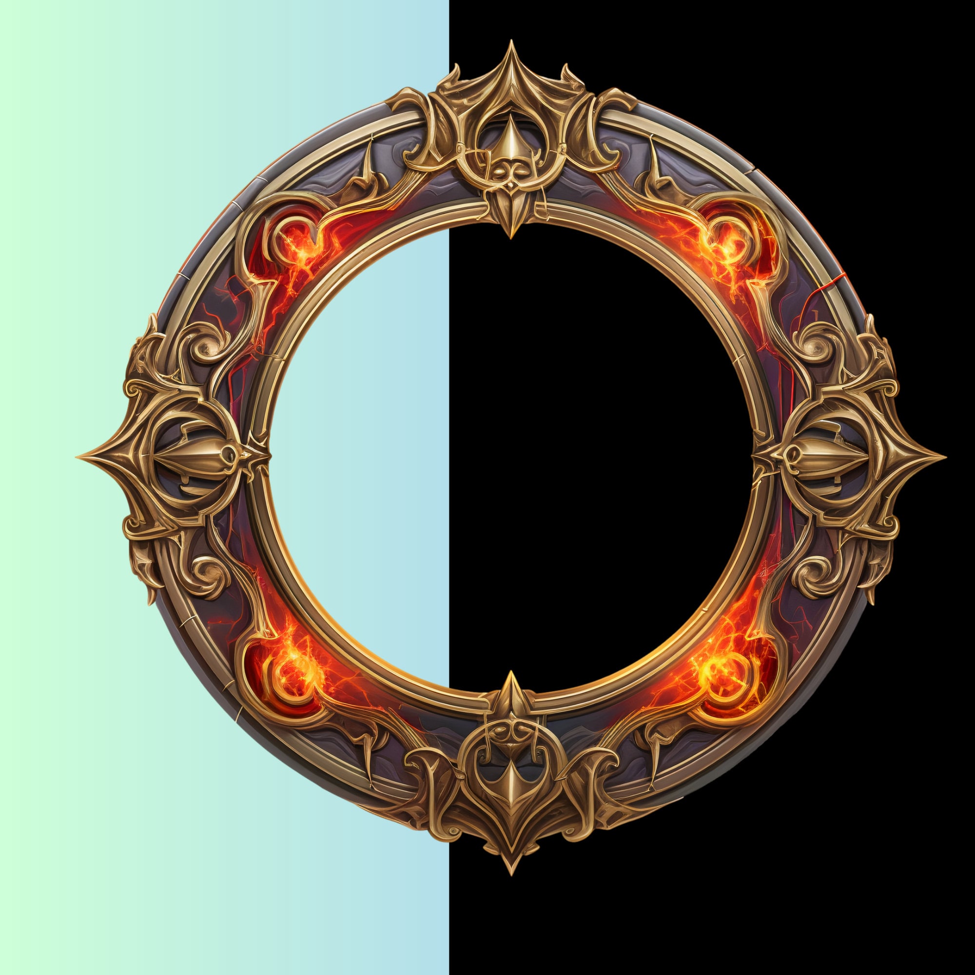 Wizard Token Border Frame Dnd | Digital Token for Dnd, Foundry VTT ...