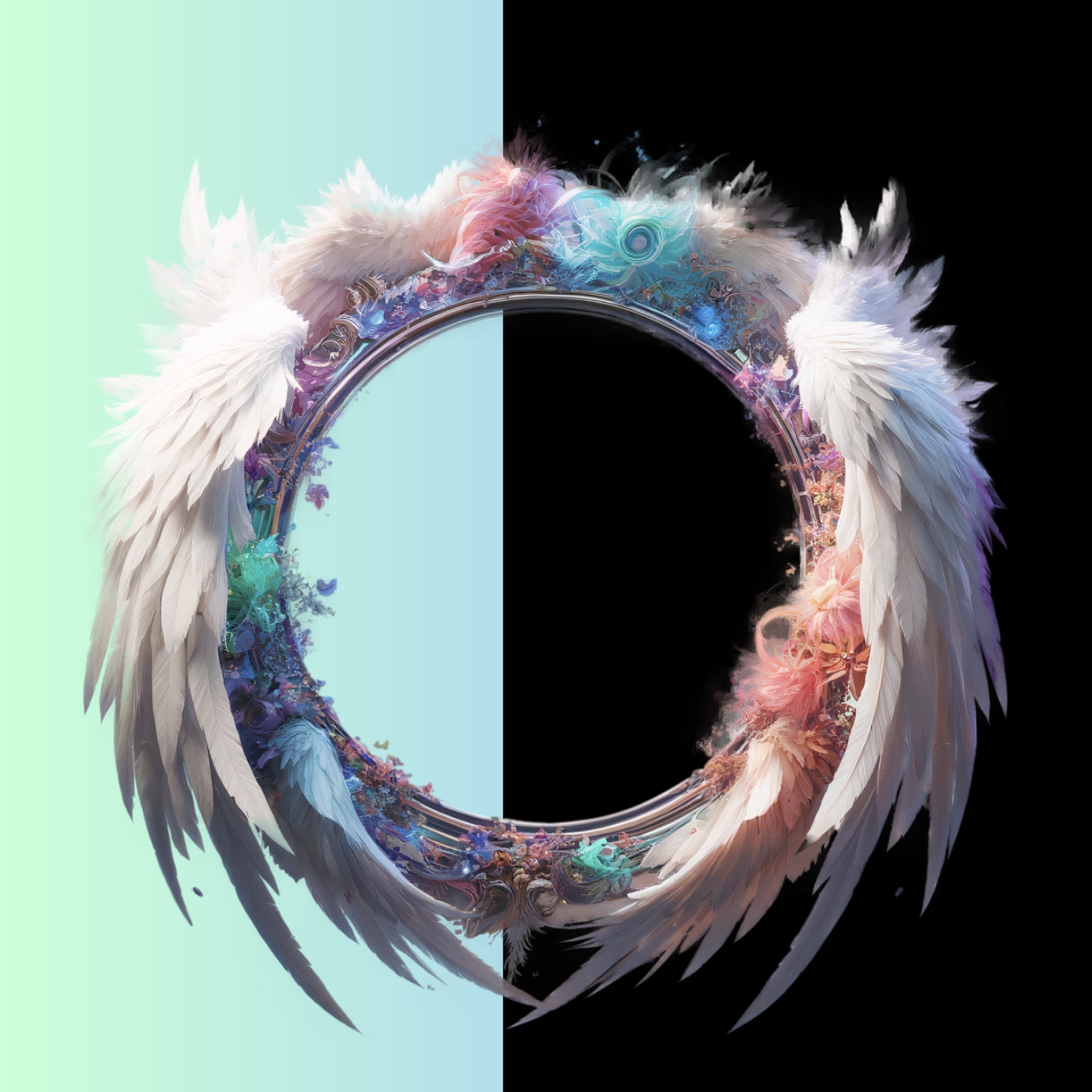 Angel Token Border Frame Dnd | Digital Token for Dnd, Foundry VTT ...