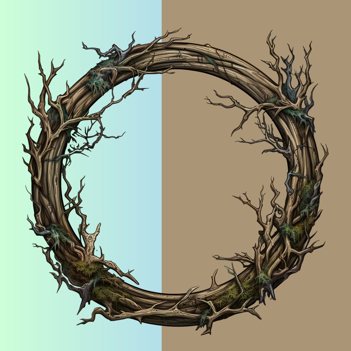 Druid Token Border Frame Dnd | Digital Token for Dnd, Foundry VTT ...