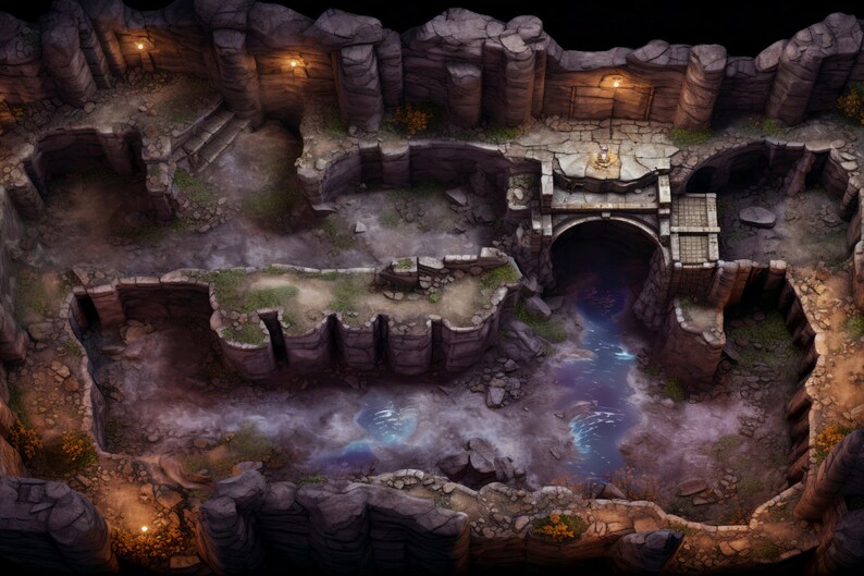 100 Elven Battle Maps Bundle | Dungeons & Dragons 16:9 Top-down and ...