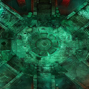 Crypts Battlemaps for D&D: Digital RPG Maps Bundle,dungeons and Dragons ...