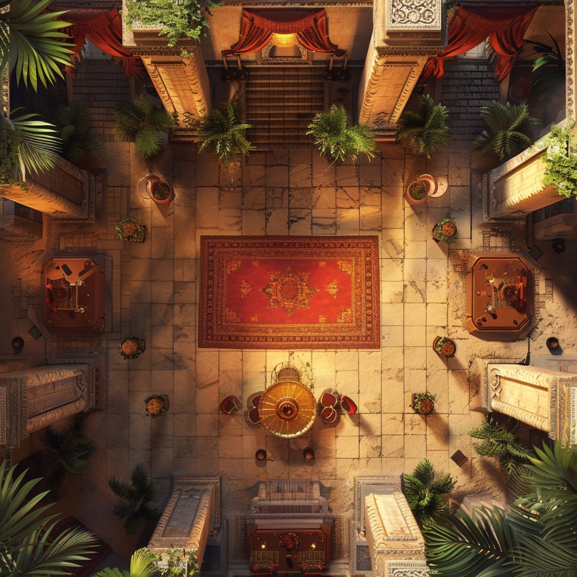 Ancient Egypt Battlemaps Bundle for Rpg,maps for Dungeons & Dragons ...