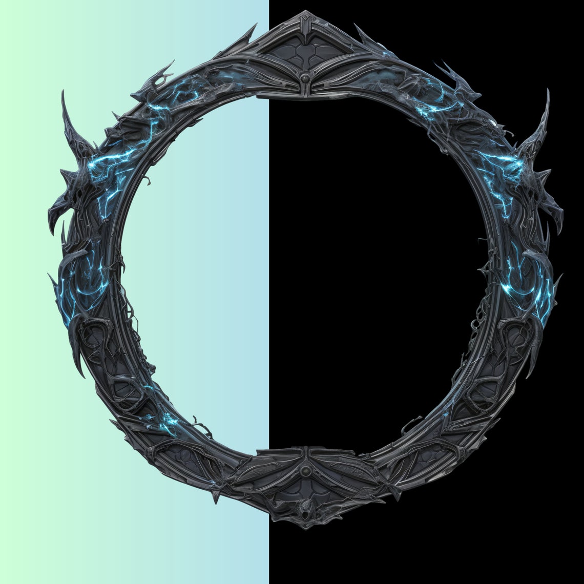 Necromancer Token Border Frame Dnd | Digital Token for Dnd, Foundry VTT ...