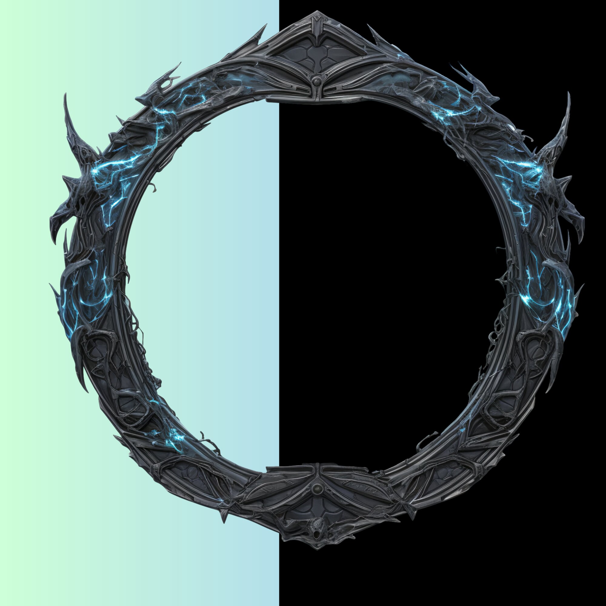 Necromancer Token Border Frame Dnd | Digital Token for Dnd, Foundry VTT ...
