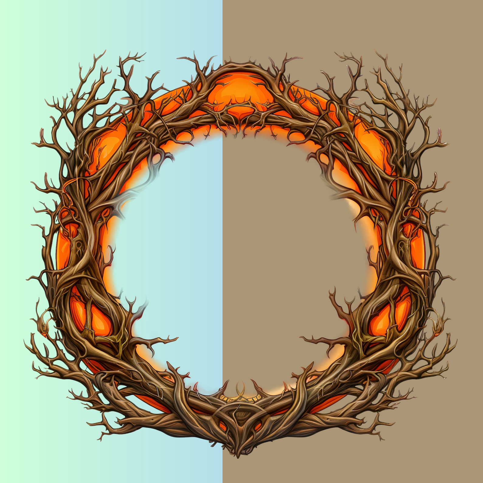 Druid Token Border Frame Dnd | Digital Token for Dnd, Foundry VTT ...