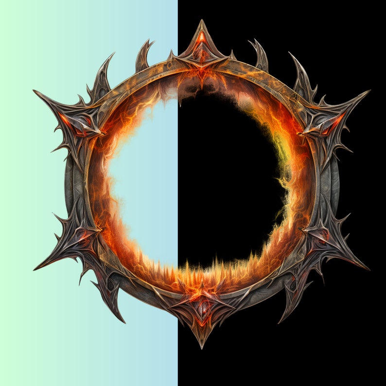 Wizard Token Border Frame Dnd | Digital Token for Dnd, Foundry VTT ...