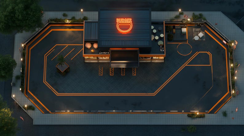 560 Modern Dnd Battle Maps: Enhance Your Urban Adventures,digital RPG ...
