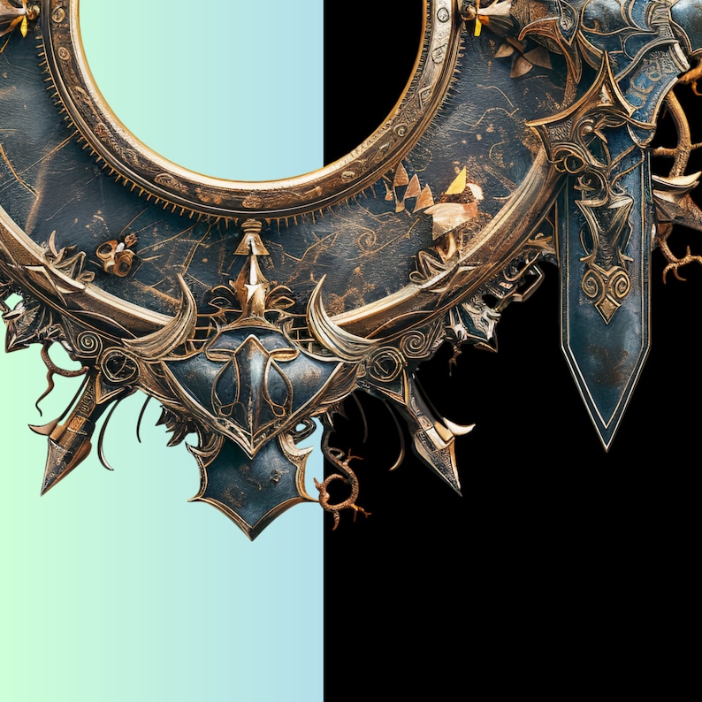 Paladin Token Border Frame Dnd | Digital Token for Dnd, Foundry VTT, Roll20 | TTRPG Printable ...